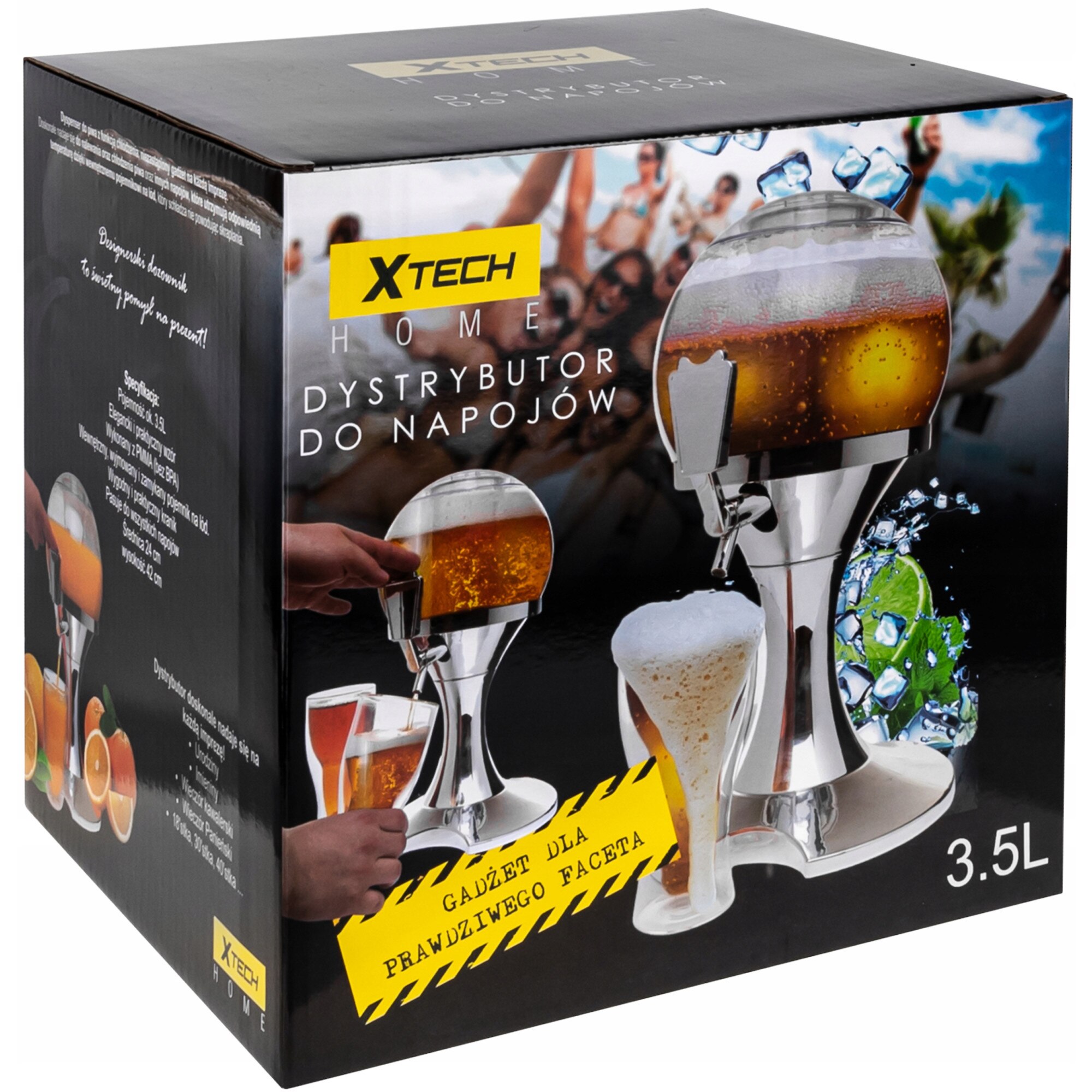 Dozator de bere, Xtech, 3.5l - eMAG.ro