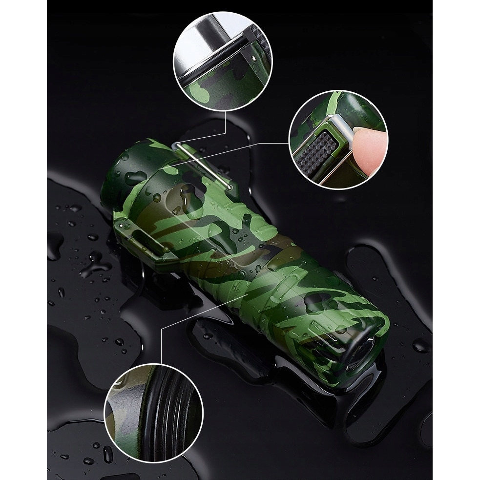 Запалка Xtech, Цинк, USB, Зелен - eMAG.bg