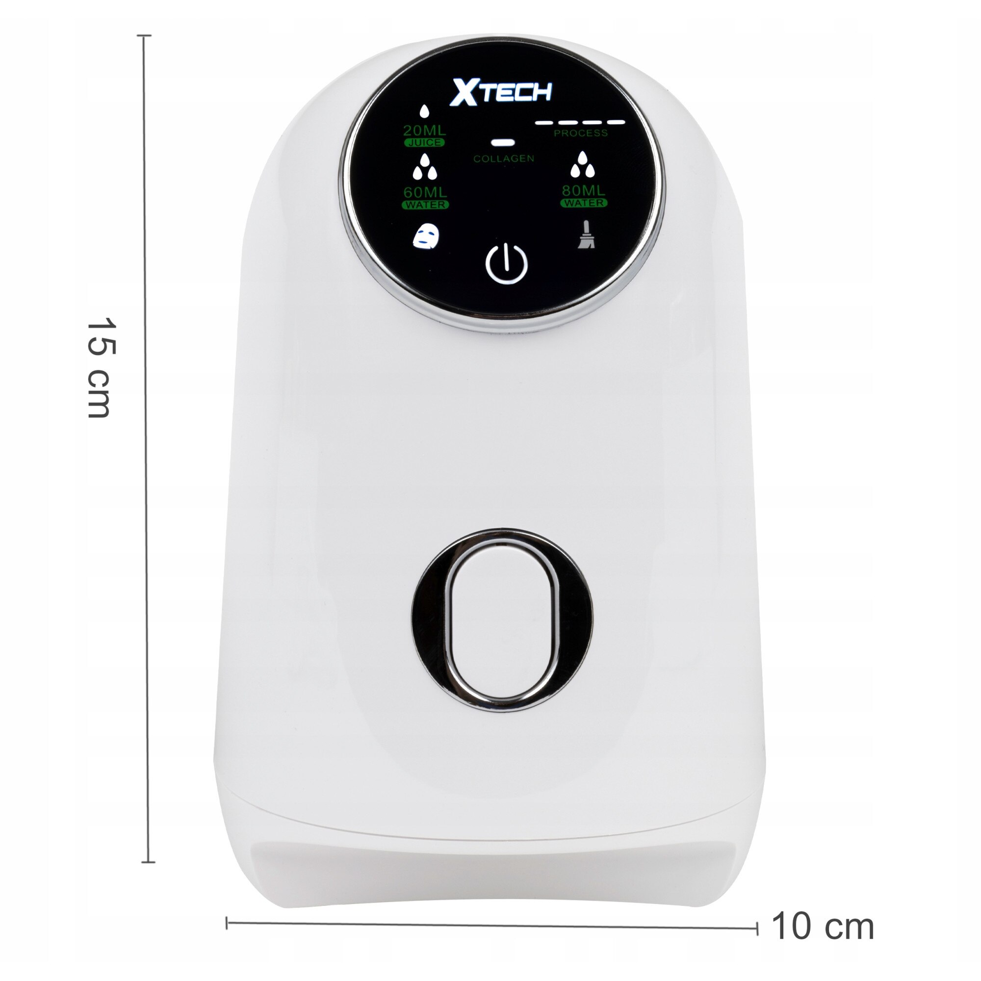 Уред за маски за лице Xtech, Бял - eMAG.bg