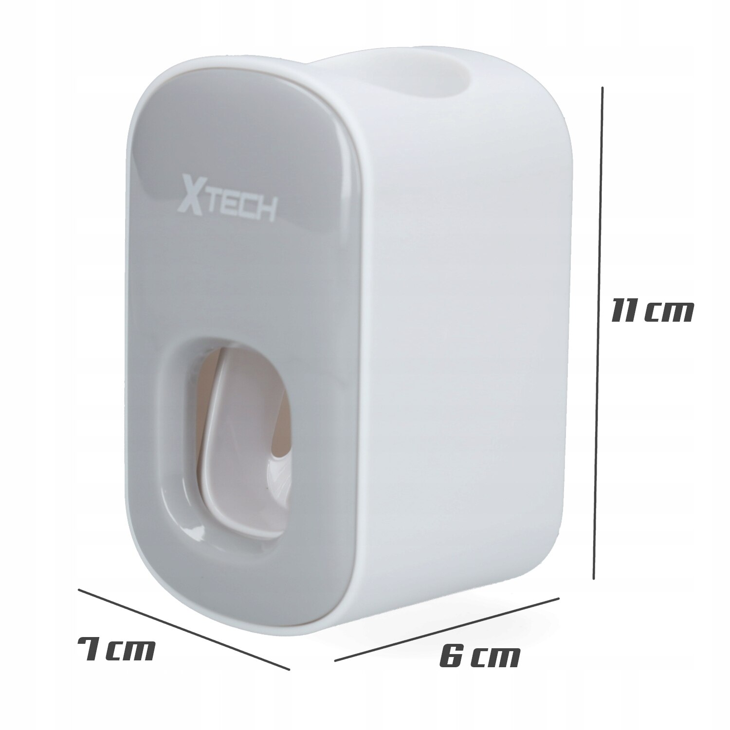 Дозатор за паста за зъби, Xtech, сив - eMAG.bg
