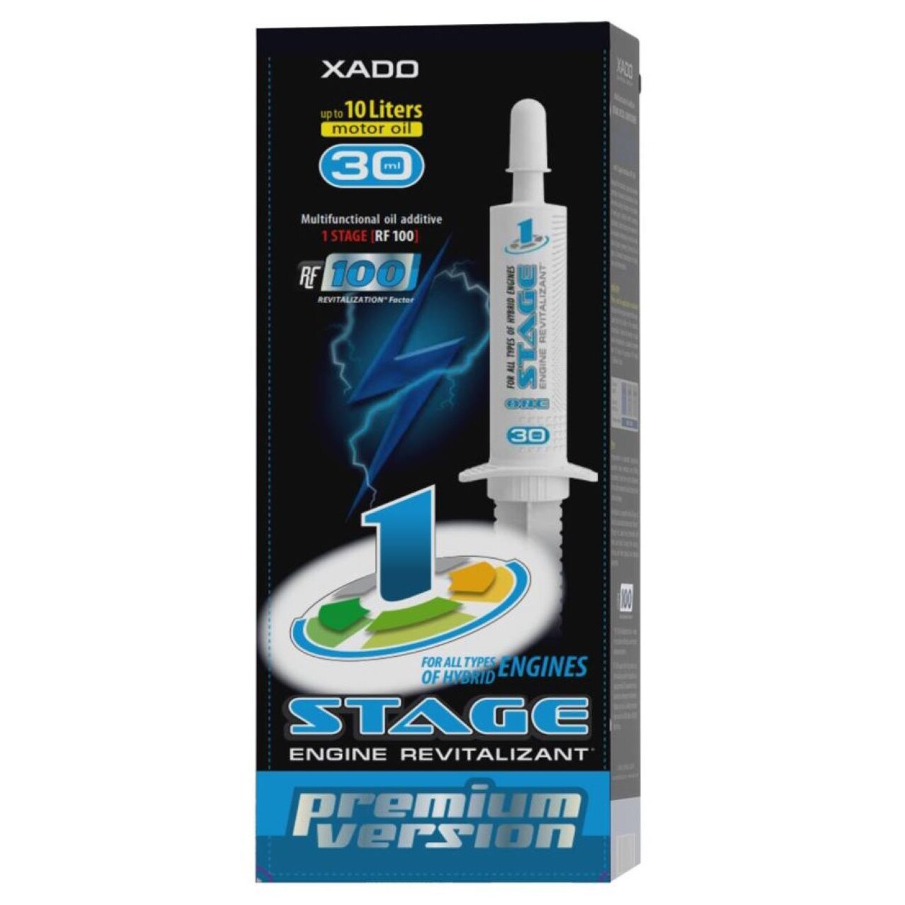 Ревитализант XADO, 1 STAGE за хибридни двигатели, 30 мл - eMAG.bg