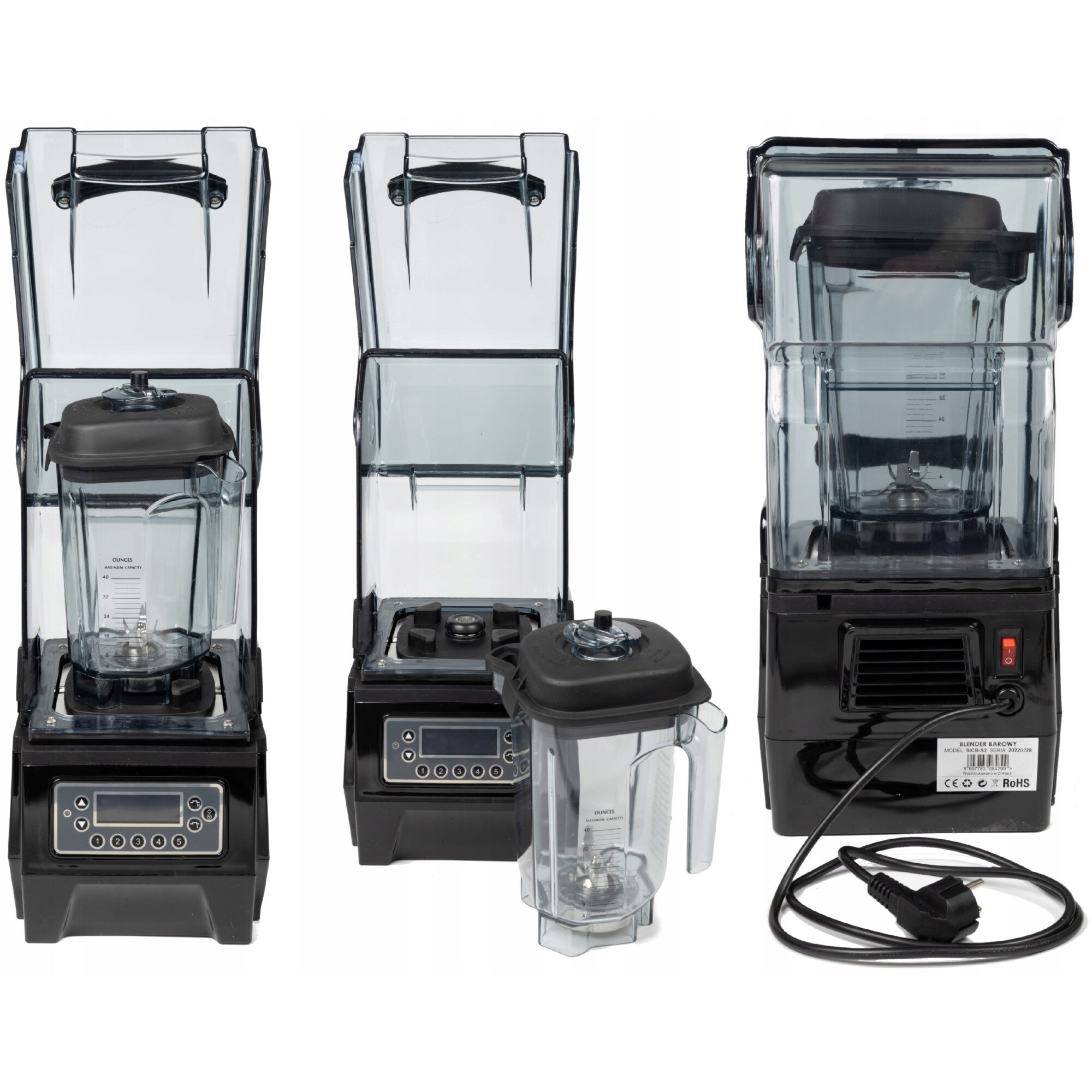 Blender, Inna, 1500W, Negru - eMAG.ro