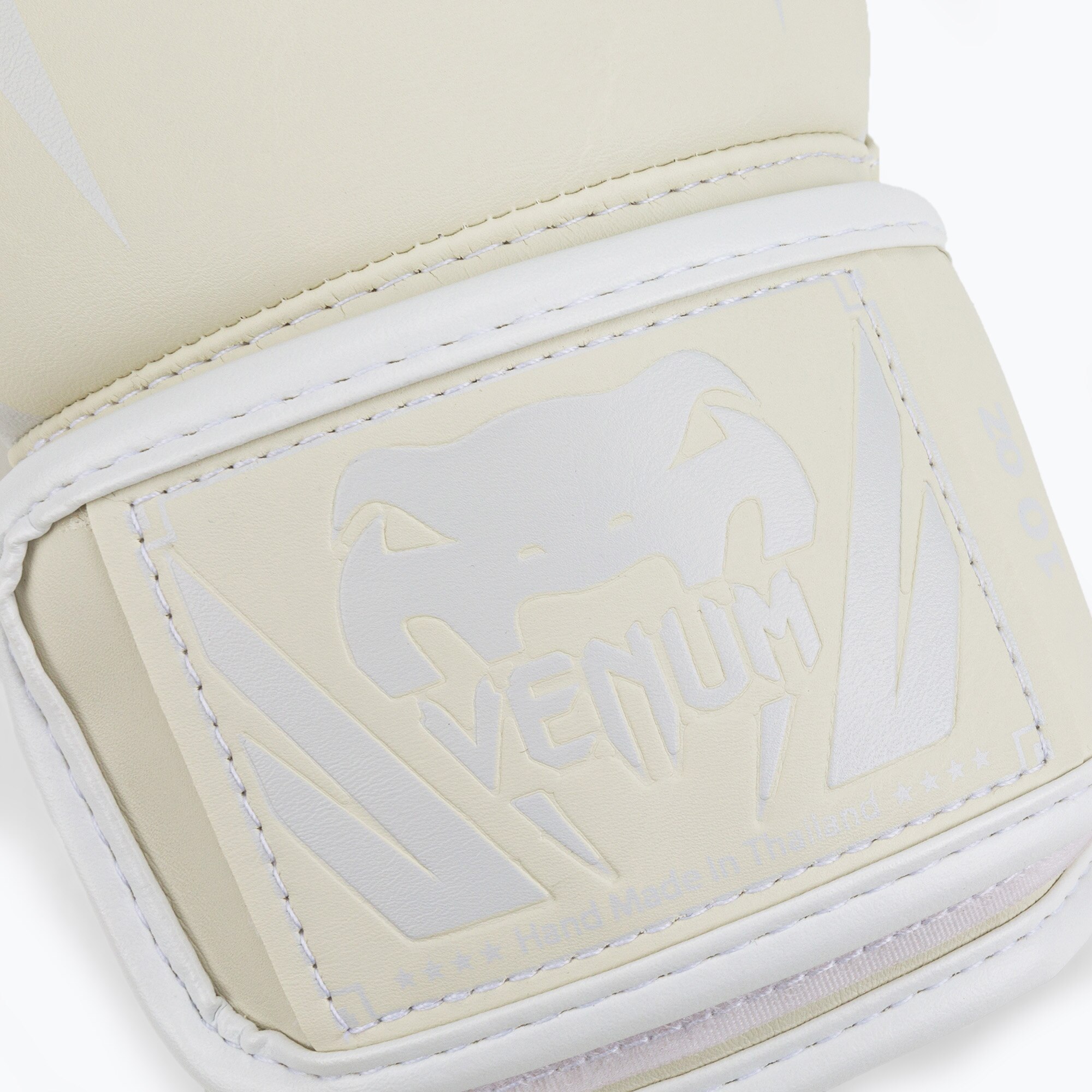 Manusi box, Venum, Piele ecologica, 16 Oz, Alb/Crem - eMAG.ro