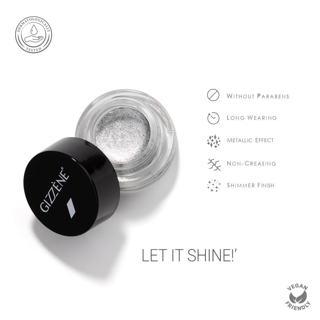 Fard de ochi mono Gizzene Cream Eyeshadow 14 Let It Shine!, 3 g - eMAG.ro
