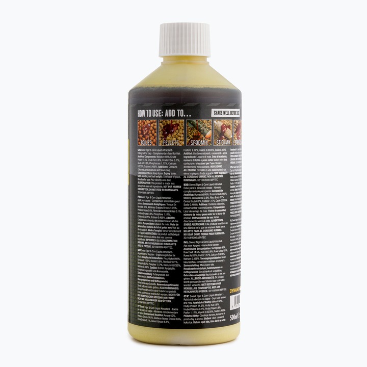 Atractant lichid Sweet Tiger & Corn, Dynamite Baits, 500 ml - eMAG.ro