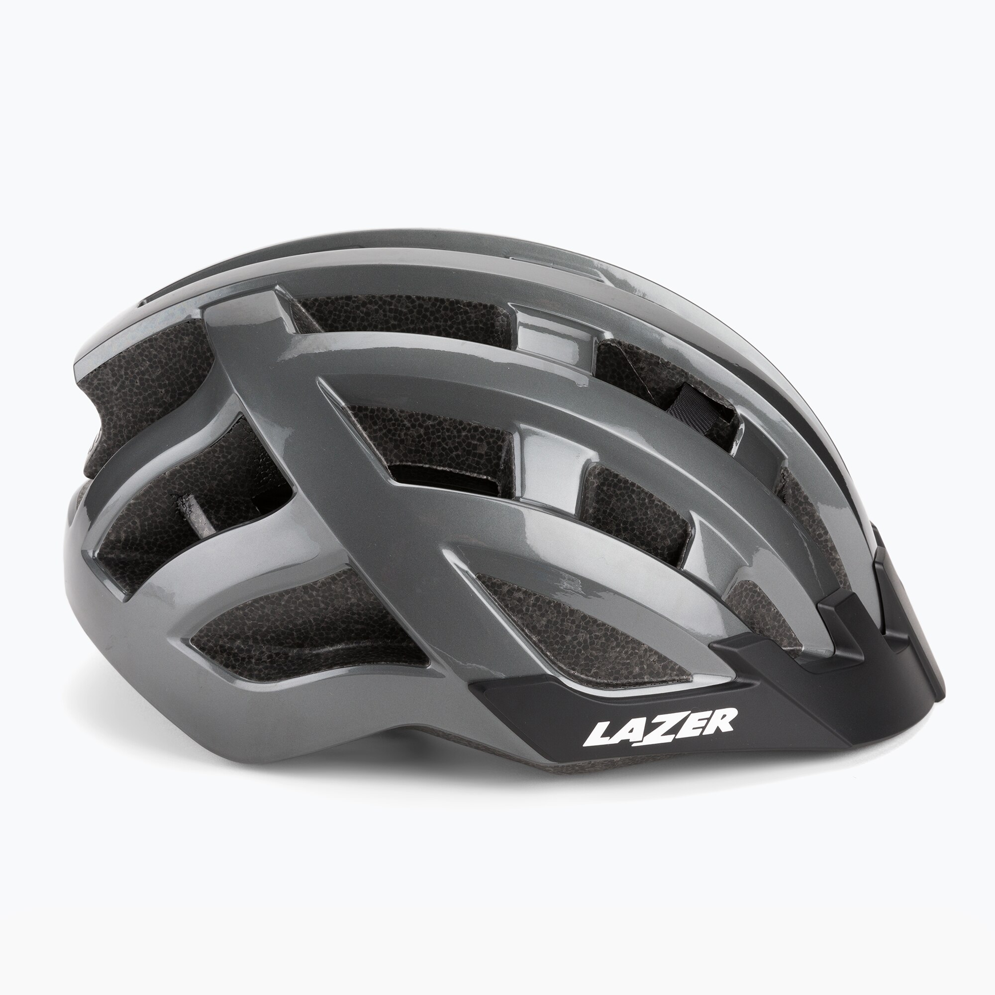 Casca de bicicleta, Lazer, 54-61 cm, Gri - eMAG.ro