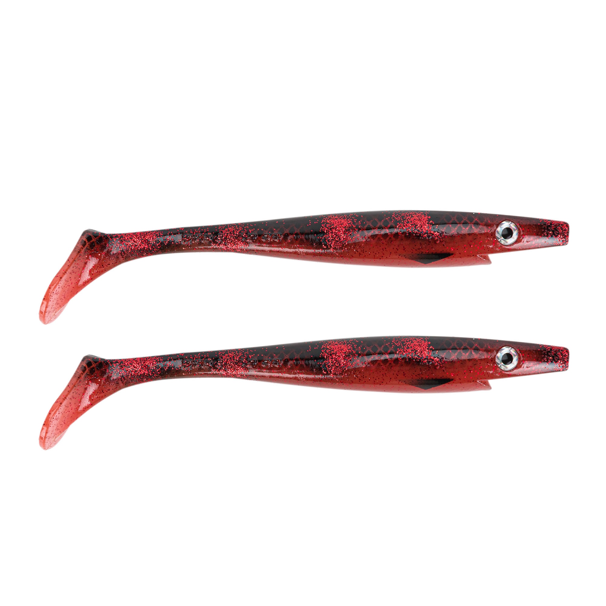 Set 2 naluci cauciuc, Strike Pro, Negru/Rosu - eMAG.ro