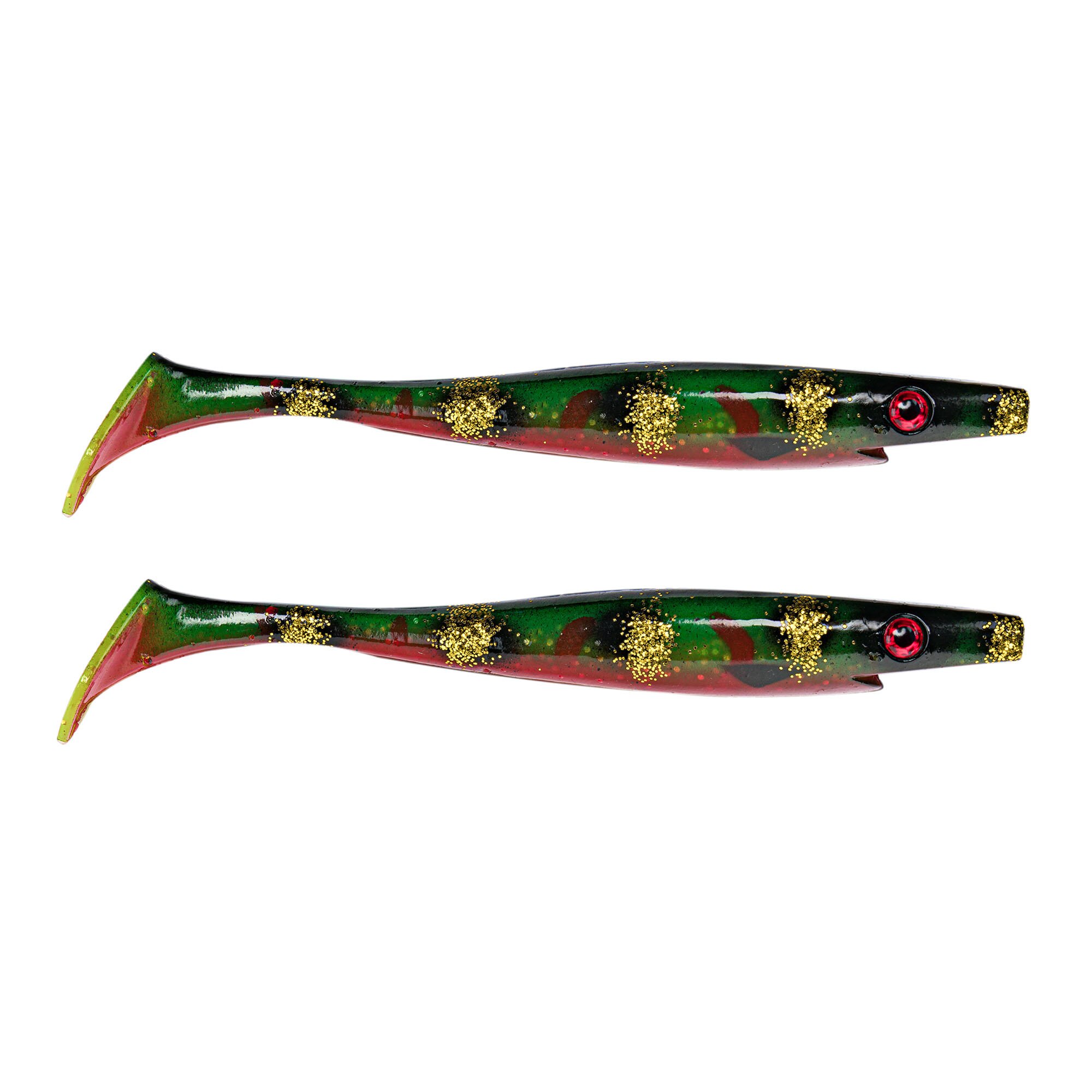 Set 2 naluci cauciuc, Strike Pro, 18cm, Verde - eMAG.ro