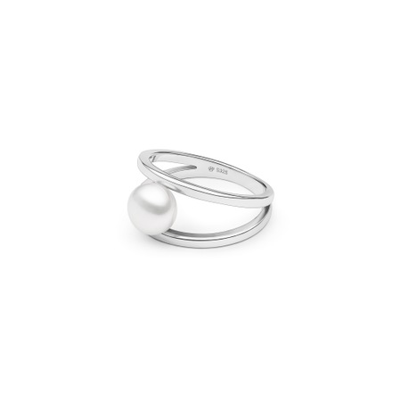 Inel argint 925 cu perla naturala alba, JW444 - eMAG.ro