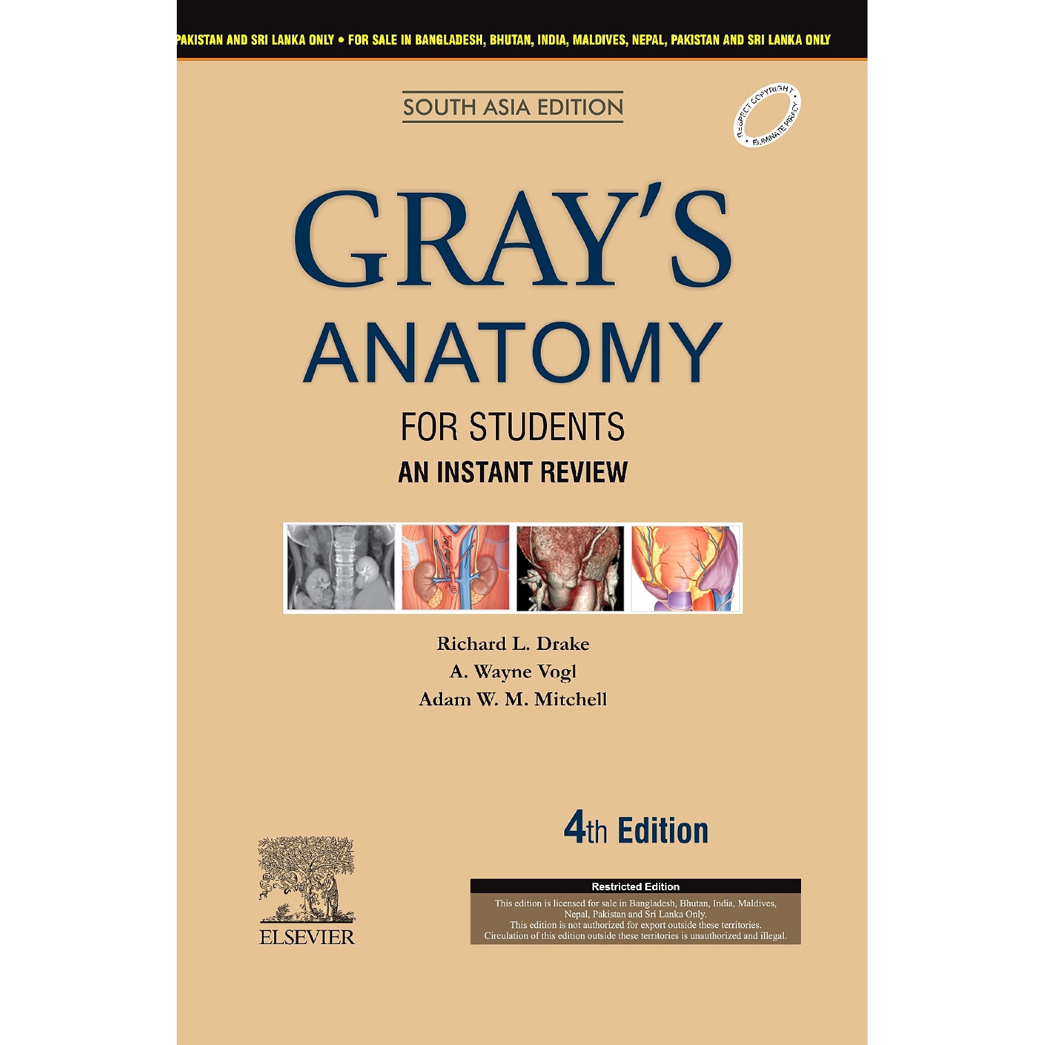 Gray's Anatomy for Students: An Instant Review, 4e: South Asia Edition ...