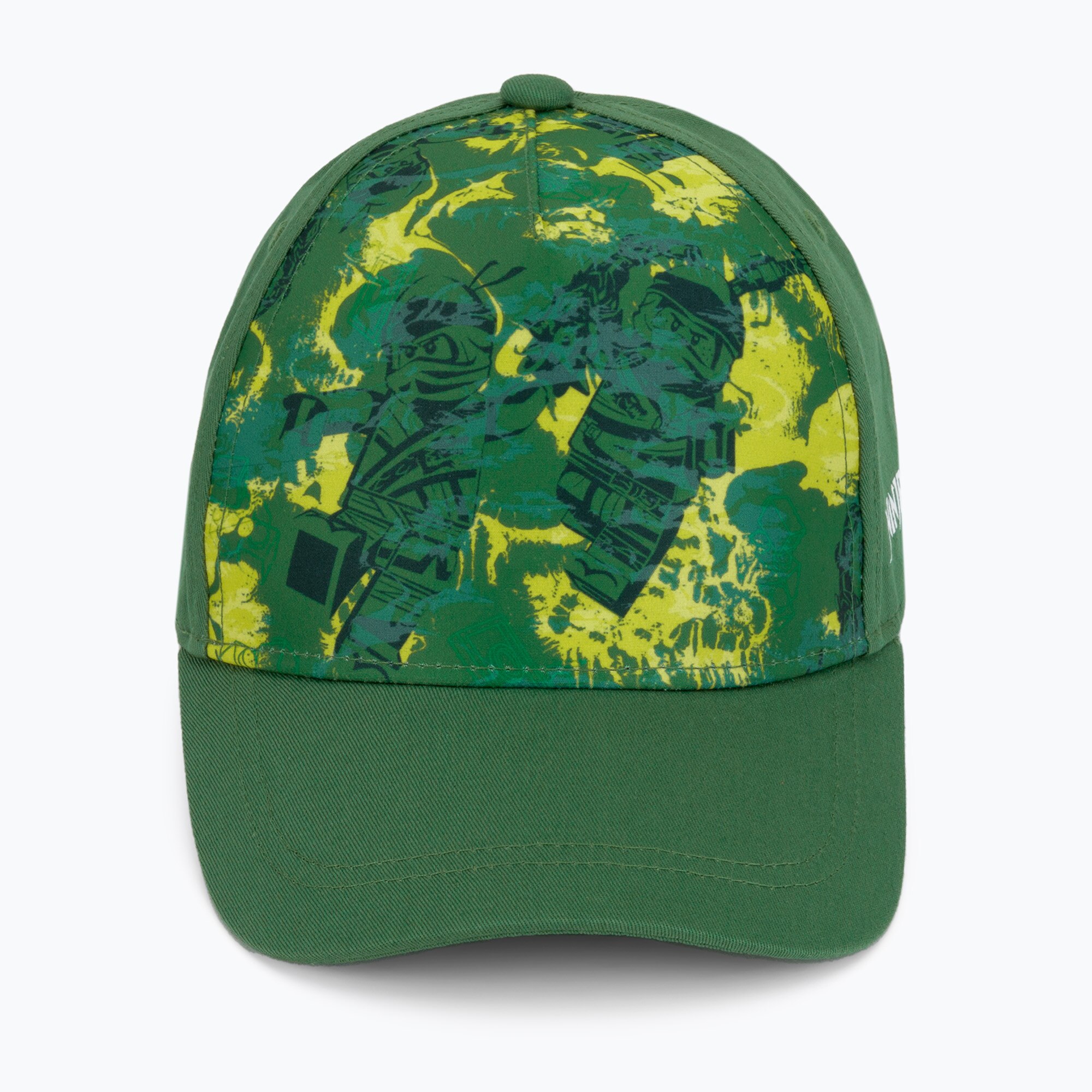 Sapca pentru copii, LEGO, Model Ninjago, Bumbac, 50-52 cm, Verde - eMAG.ro