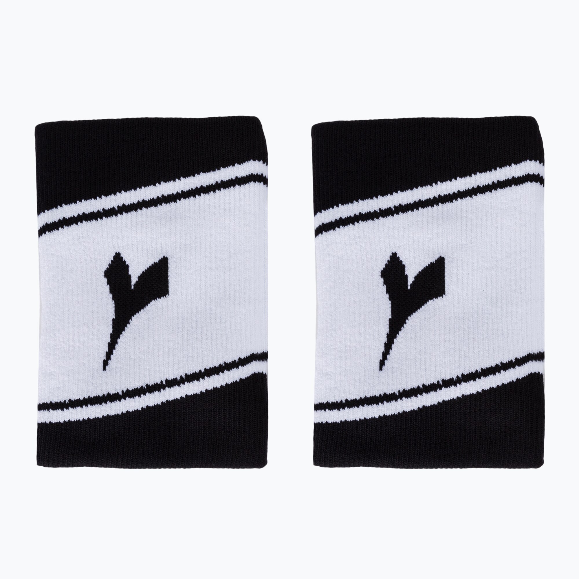 Set 2 mansete tenis, Diadora, Model logo, Poliamida/Elastan, 13 cm, Alb ...