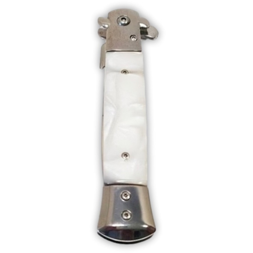 Cutit de buzunar Cougar stiletto White Pearl (model italian) - eMAG.ro