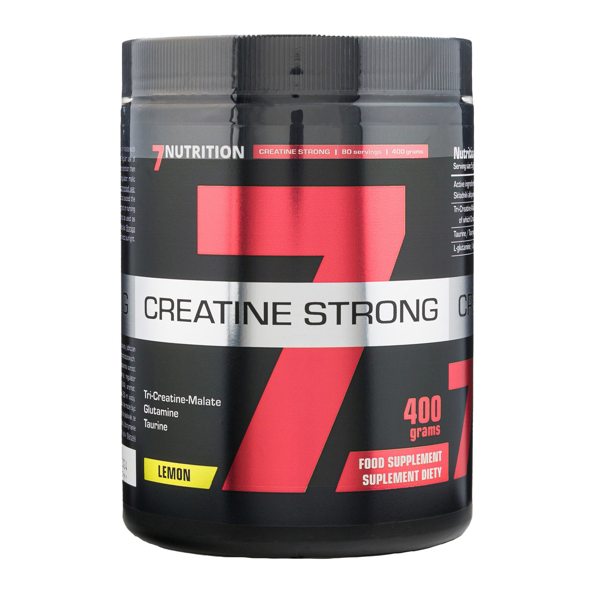 Creatina Strong, 7Nutrition, Aroma lamaie, 400 g - eMAG.ro