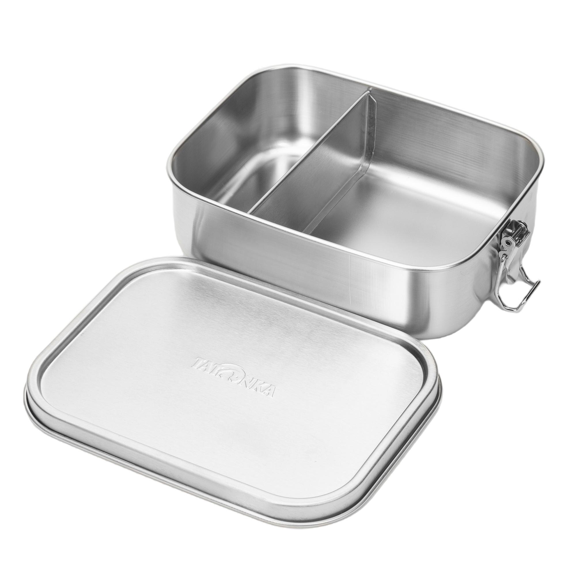 Recipient alimentar pentru camping, Tatonka, Inox, 1000 ml, Argintiu ...
