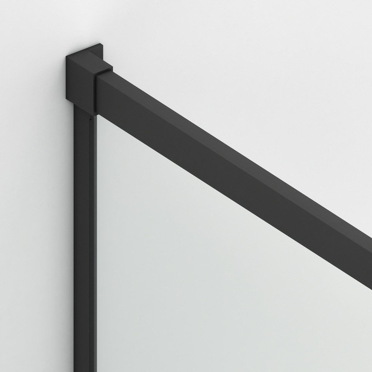 Cabina dus, perete fix si usa glisanta, sticla securizata de 6 mm ...