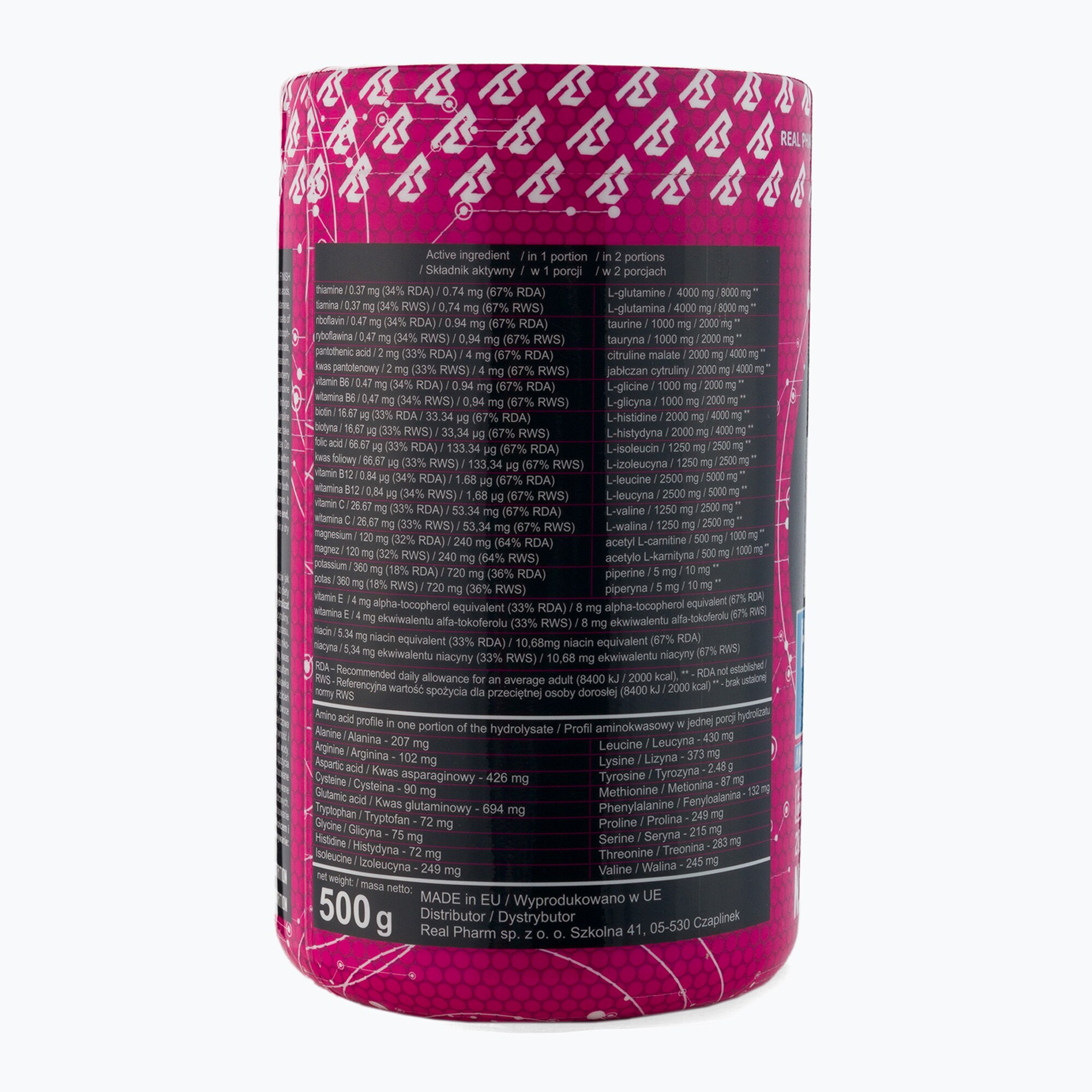 Supliment nutritie sportiva, Real Pharm, Cirese, 500 g - eMAG.ro