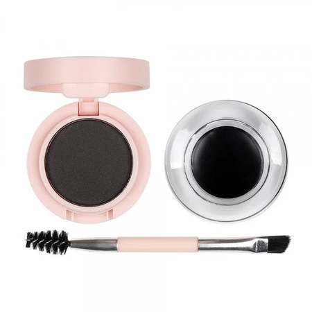 Set Sprancene Febble Eyebrow Powder & Gel, Black - eMAG.ro