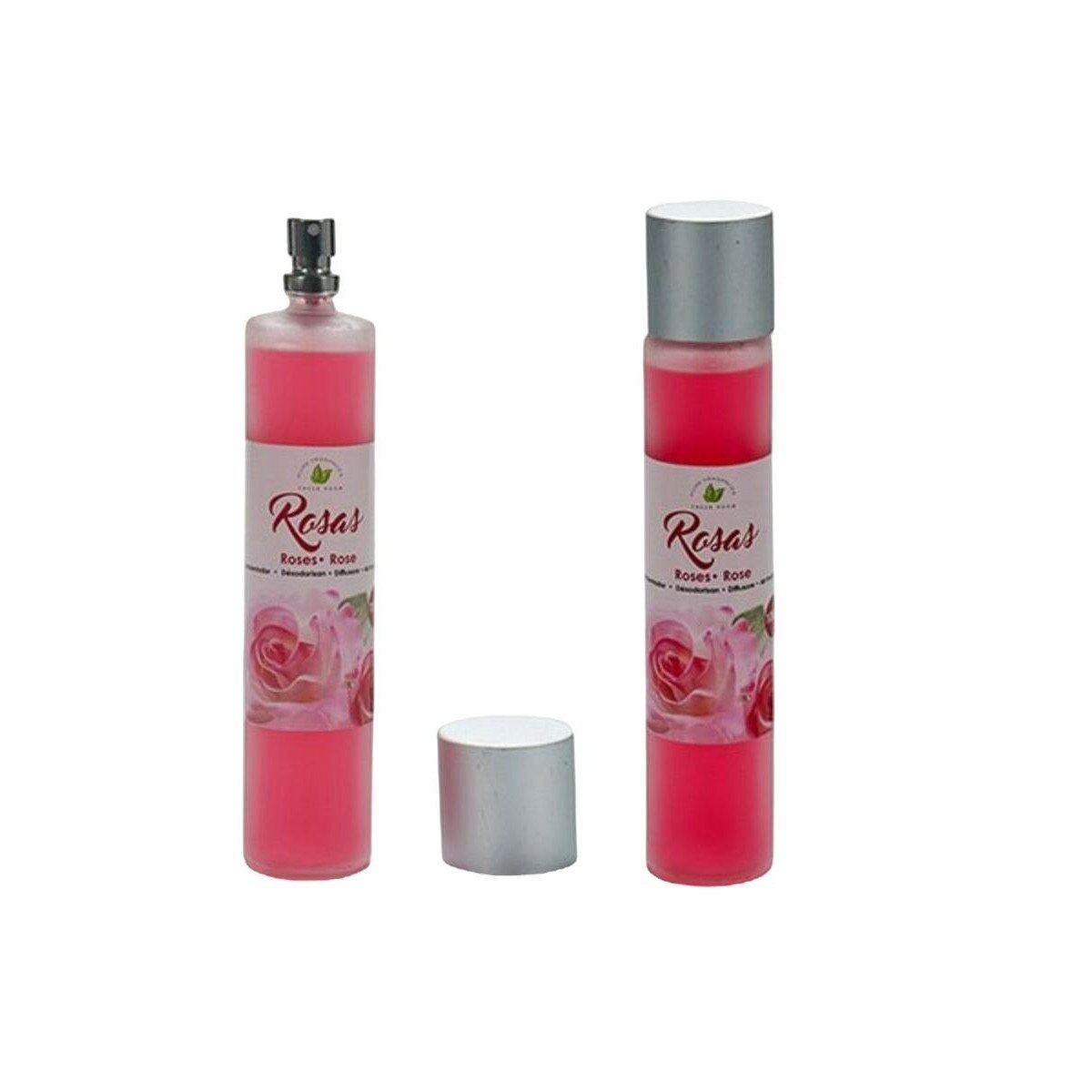 Spray odorizant, BigBuy, Cu miros de trandafiri,100 ml, Roz - eMAG.ro