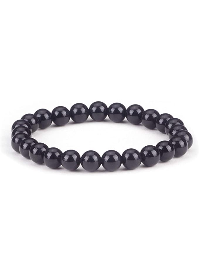 Bratara cu margele, Olingyou, Plastic, Negru - eMAG.ro