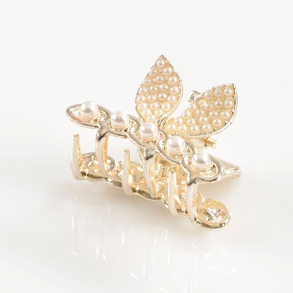 Cleste metalic de par cu perle acrilice, Meli Melo Paris - eMAG.ro