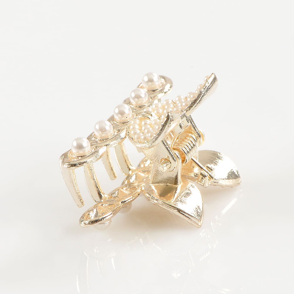 Cleste metalic de par cu perle acrilice, Meli Melo Paris - eMAG.ro