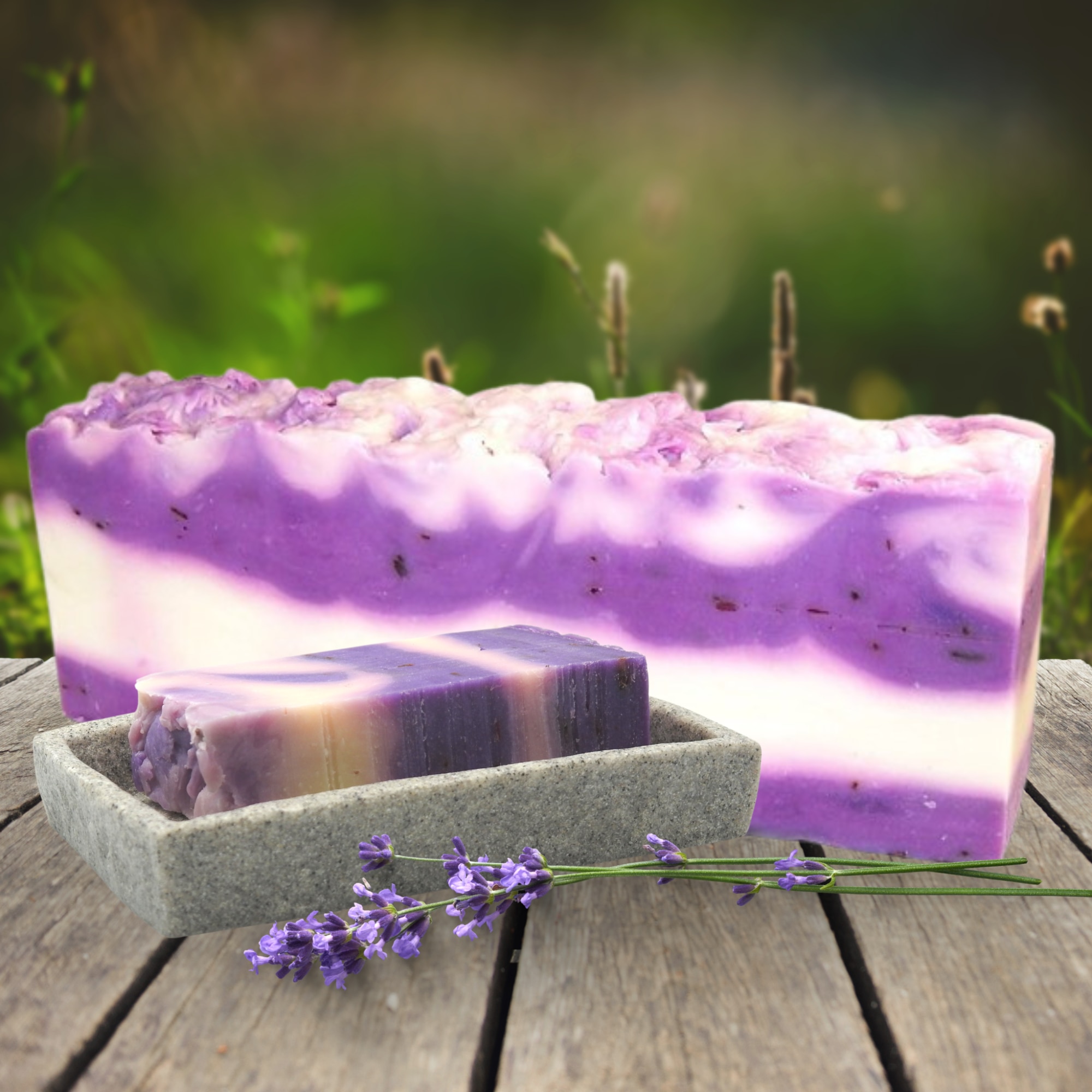 Sapun de casa natural Biolora, handmade, ulei de masline si lavanda ...