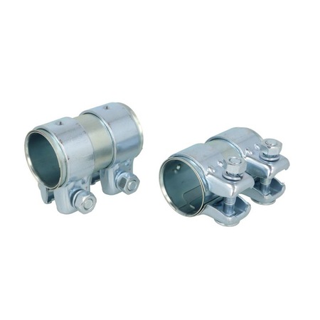 Set 2 buc conector teava esapament 46 x 95 mm - eMAG.ro