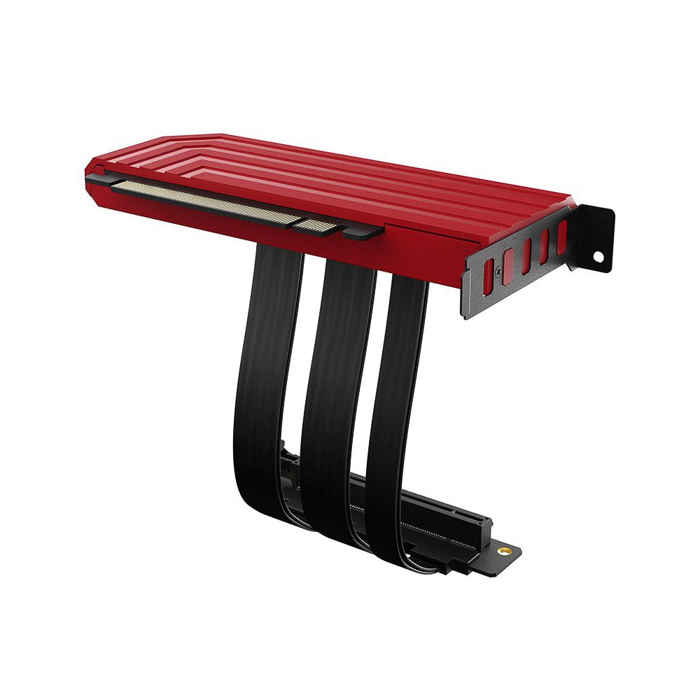 Кабел за вертикален монтаж HYTE PCI-E 4.0 x16 200mm, Червено - eMAG.bg