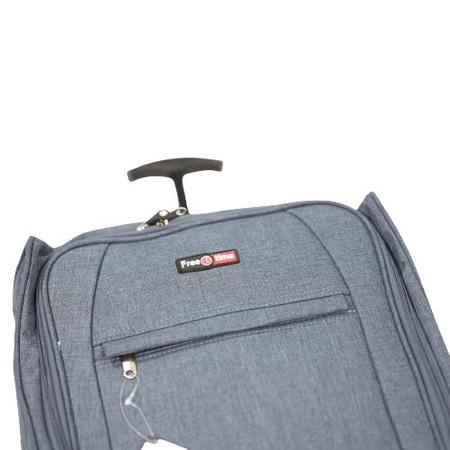 Troler cabina avion, 2 roti, 50x35x20 cm - eMAG.ro