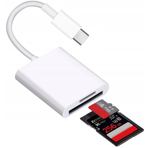 Cititor de carduri CO2, MICRO SD/TF - USB-C, USB Type C, pana la 256 GB ...
