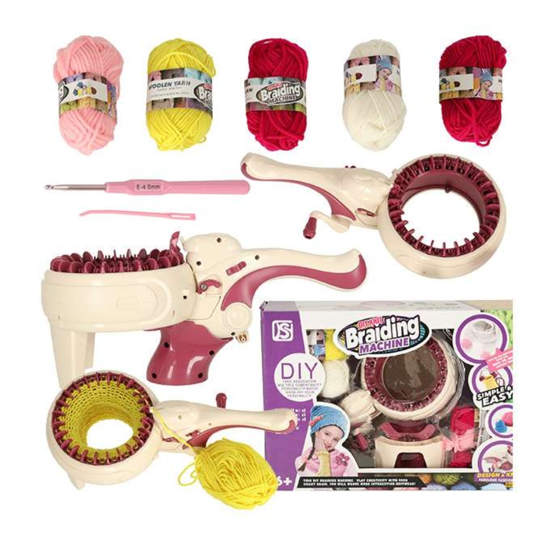 Set Masina de Tricotat Zenino - 5 Papiote, 24 Ace Circulare, pentru ...