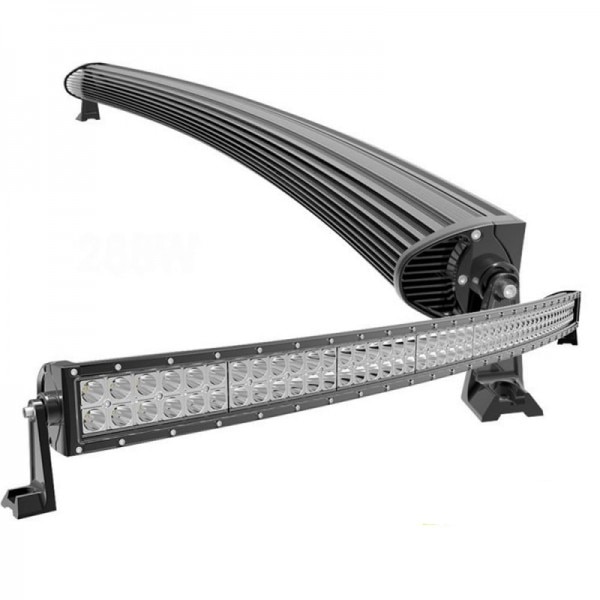 Proiector LED Off Road 240W Curbat, 106cm - eMAG.ro