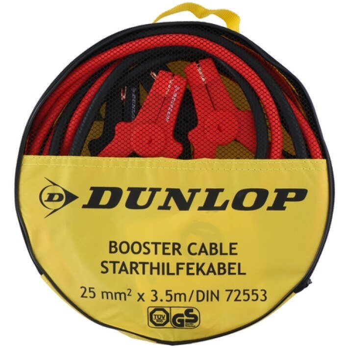 Set cabluri transfer curent pornire auto Dunlop, 350 A, 3.5 metri - eMAG.ro