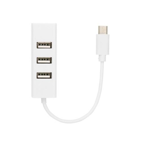 Adaptor USB 3.1, 4 porturi, Alb - eMAG.ro