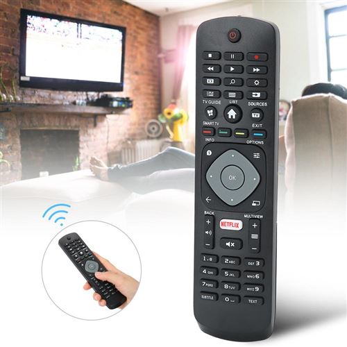 Telecomanda TV pentru Philips Hof16H303Gpd24, ABS, Negru - eMAG.ro