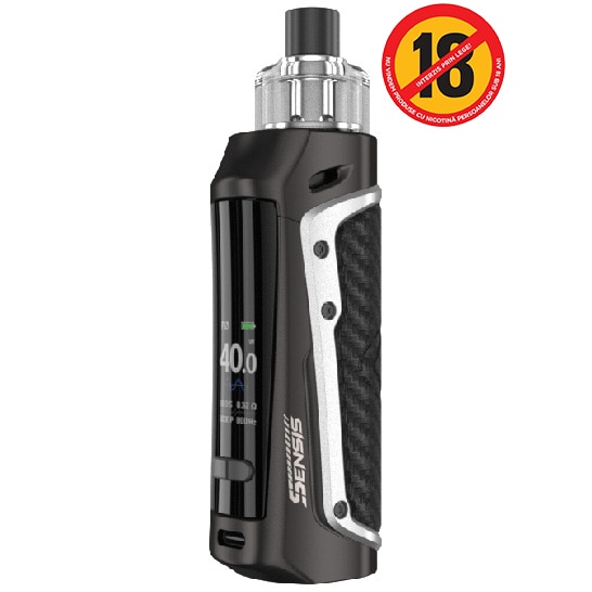 Kit Innokin Sensis, 40W, 3000mAh, 2ml, Carbon - eMAG.ro