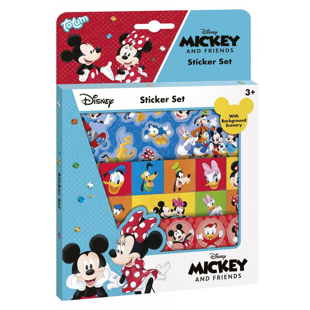 Set de autocolante, Totum, Mickey Mouse si prieteni - eMAG.ro