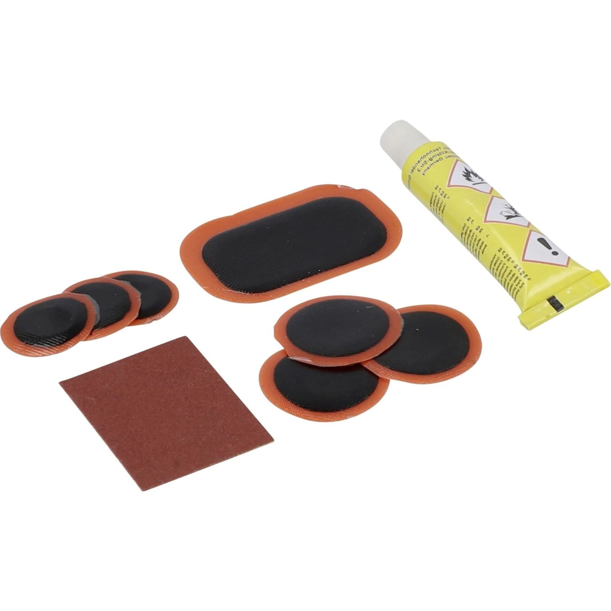 Kit pentru vulcanizare anvelope biciclete, Fischer, 9 buc - eMAG.ro
