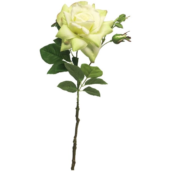 Trandafir decorativ, verde, 53 cm - eMAG.ro