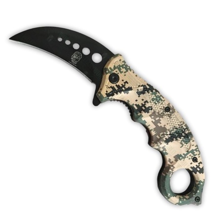 Cutit Karambit Cougar Military Digital Camouflage, otel carbon - eMAG.ro