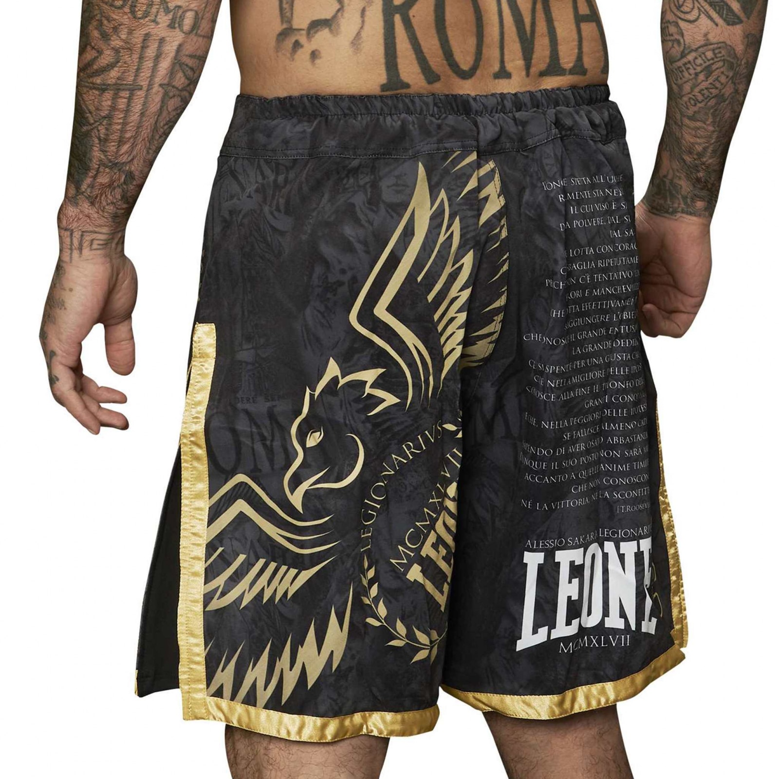 Sort de MMA Leone Legionarius II Negru S - eMAG.ro