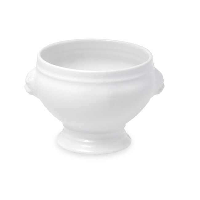 Bol supa-ciorba din portelan alb gama FC LION HEADED capacitate 450 ml ...