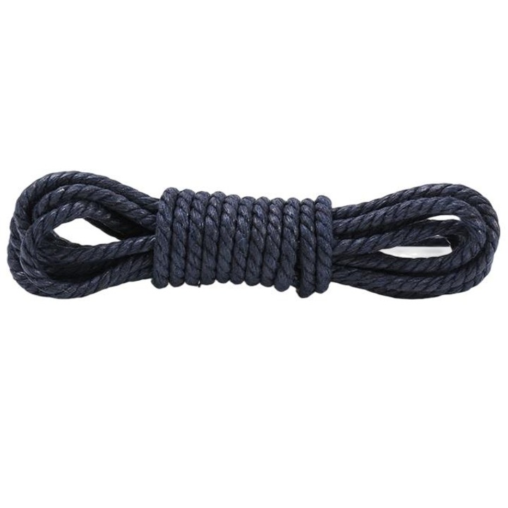 Siretul rotund, Izmael, Poliester, Lungime 120cm, Albastru inchis - eMAG.ro