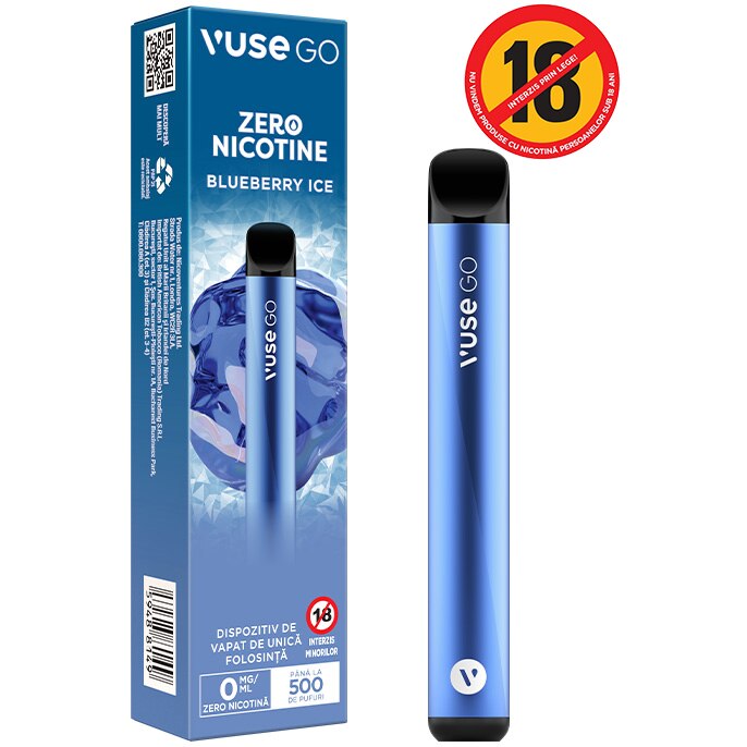 Vuse GO Blueberry Ice 0mg/ml - eMAG.ro