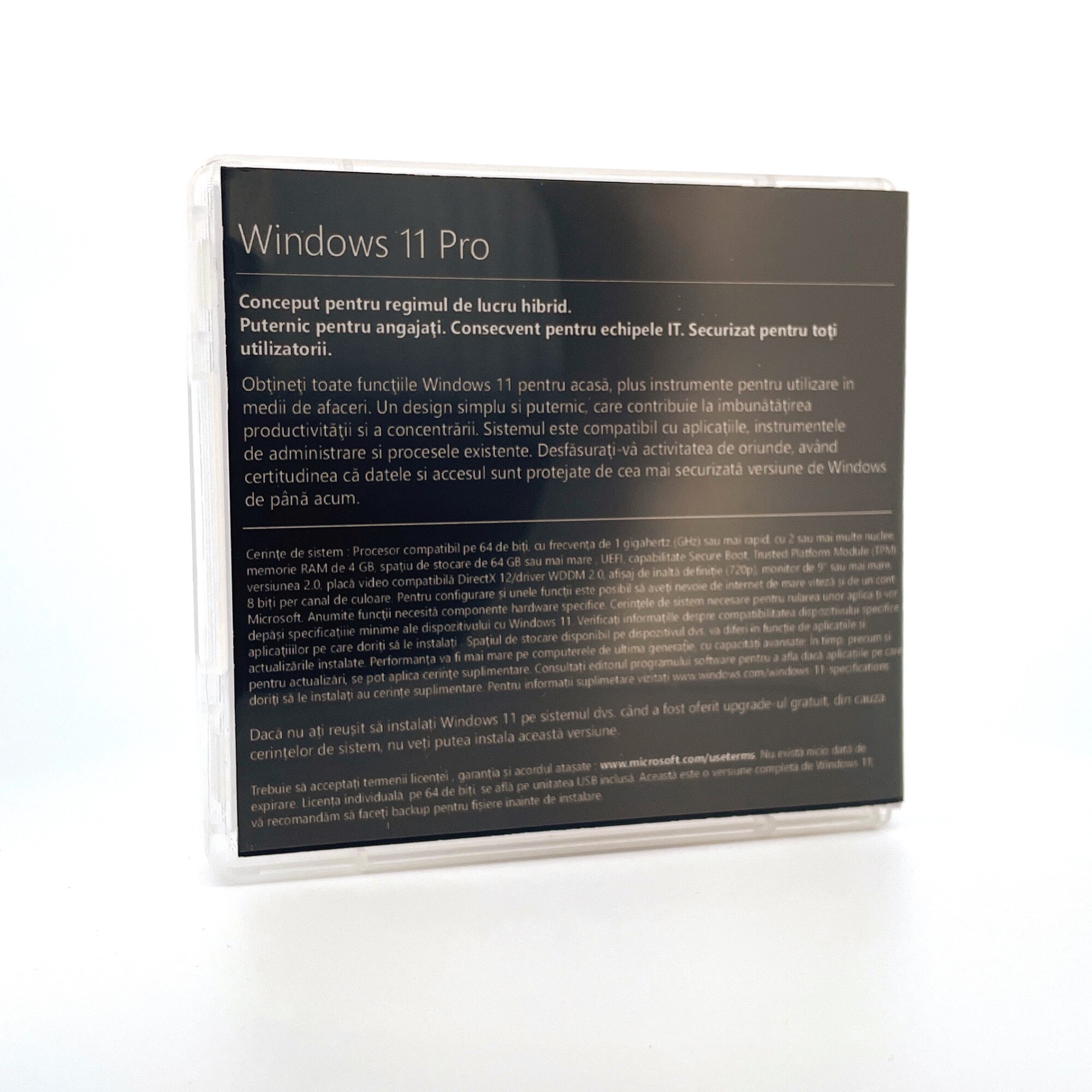 Лиценз за Microsoft Windows 11 Pro, 5PC, 64-битов, Всички езици, USB ...
