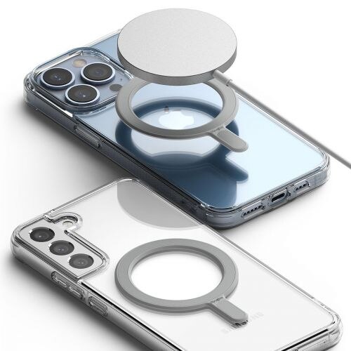 Inel magnetic Ringke cu compatibilitate MagSafe gri (HG617142RS) - eMAG.ro