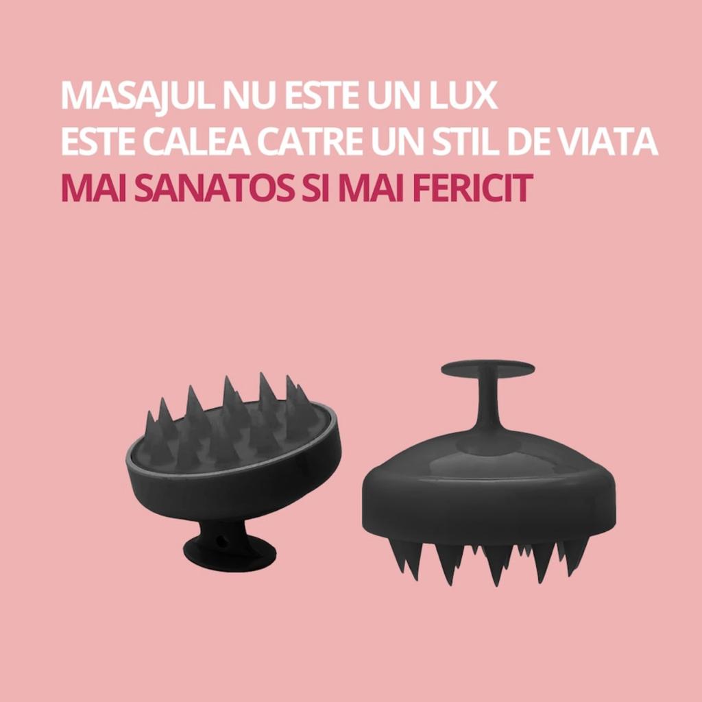 Dispozitiv pentru Masaj Capilar, din Silicon pentru Stimularea ... Dispozitiv pentru Masaj Capilar, din Silicon pentru Stimularea ...