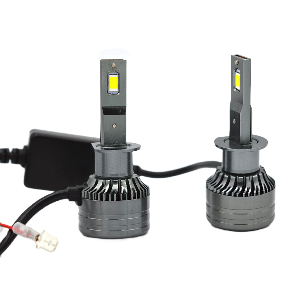 Set 2 becuri led auto H1 V13 CSP, 120w, 20000lm, 6500k, Canbus - eMAG.ro