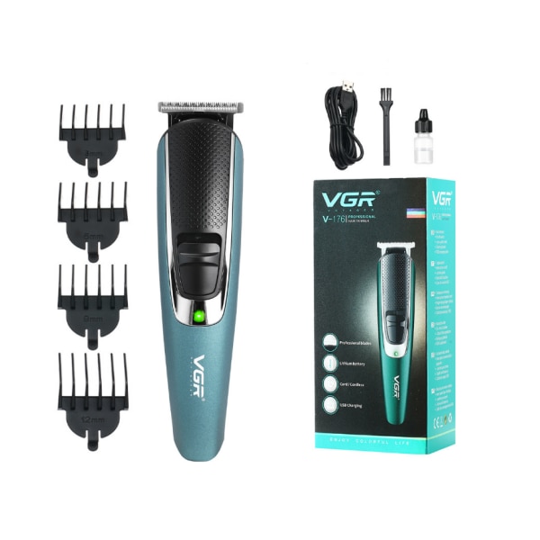 Masina de tuns si ras VGR V-176, Afisaj digital, lame inox, Durata operare 120 min - eMAG.ro